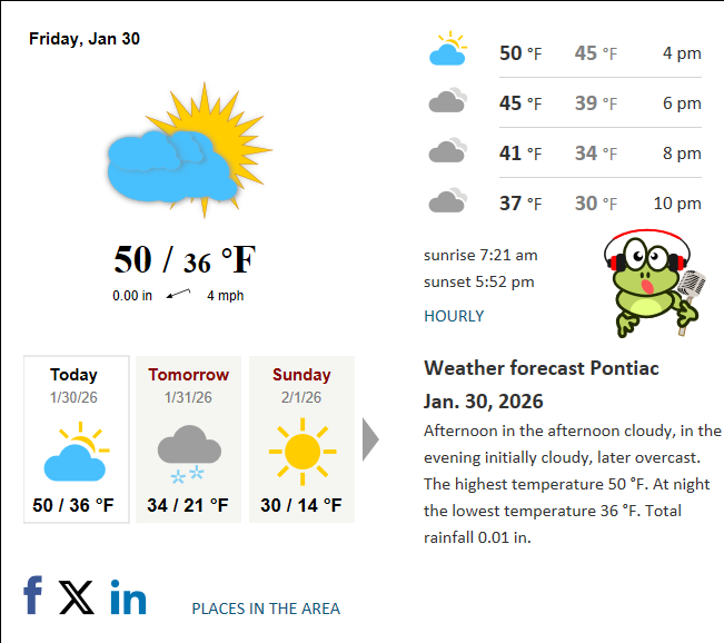 Weather Pontiac, South Carolina, USA today - current weather forecast ...